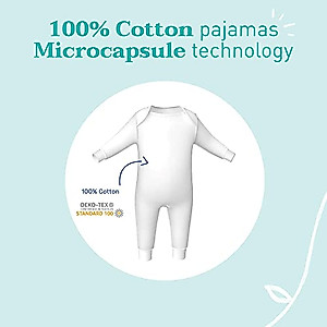 Mustela Stelatopia Skin Soothing Pajamas - Baby Pajamas for Eczema-Prone Skin - with Natural Avocado & Sunflower Oil - 6 to 12 Months . 1 Count (Pack of 1)