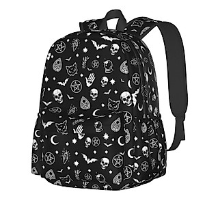 Goth Backpack for Girls and Women School Gothic Backpacks Bookbag Laptop for Men Boys Adults Teens