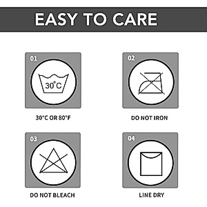 Easy-Going 100% Dual Waterproof Stretch Ottoman Cover Rectangle Folding Storage Stool Furniture Protector Soft Slipcover for Living Room with Elastic Bottom (Large, Dark Gray)