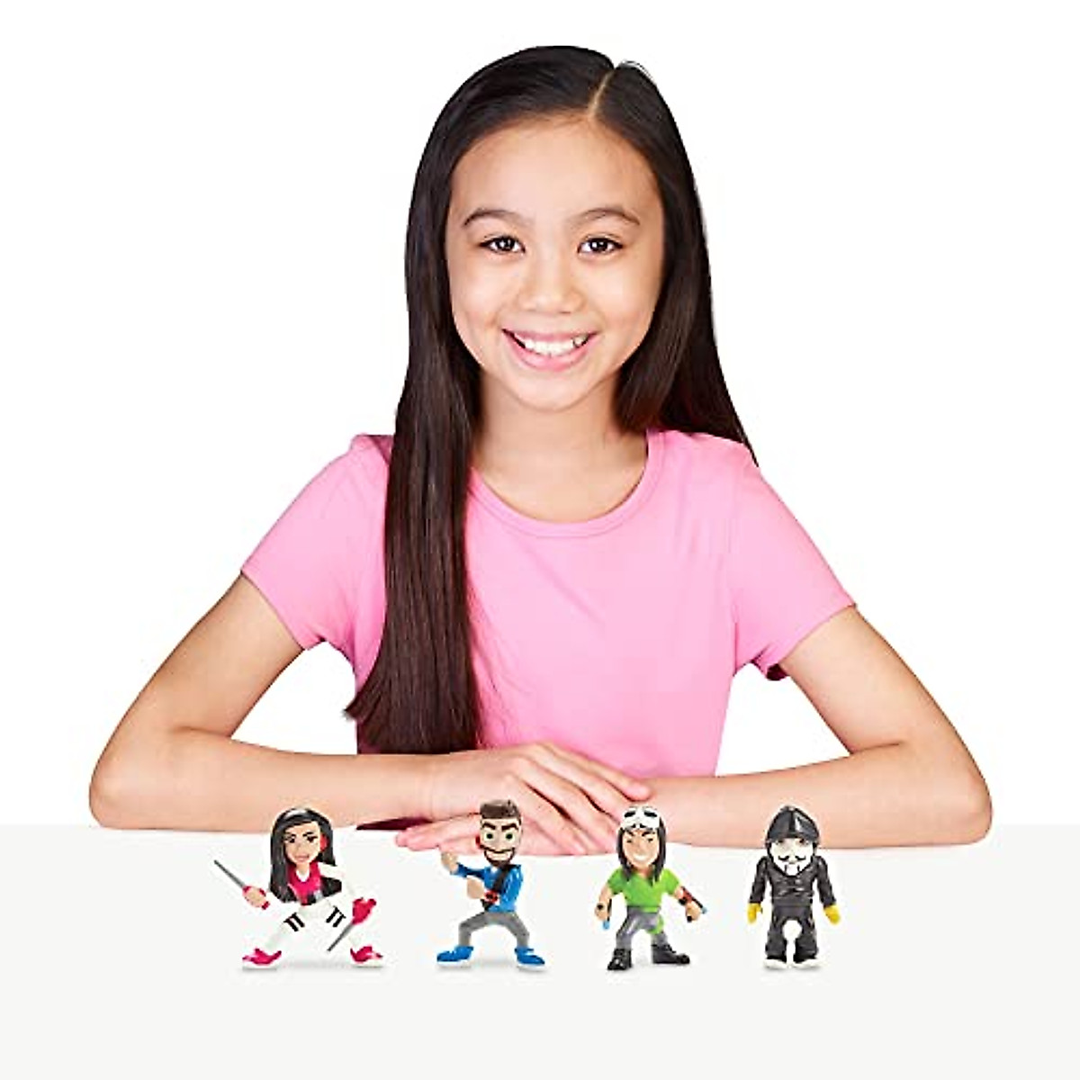 Spy Ninjas Collectible Figure 4-Pack with Vy, Multicolor, (41131)