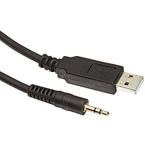 Mazur Instruments PRM-USB Geiger Counter 3.5mm to USB Cable, 1.8m Length