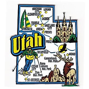 flagline Utah - Magnet