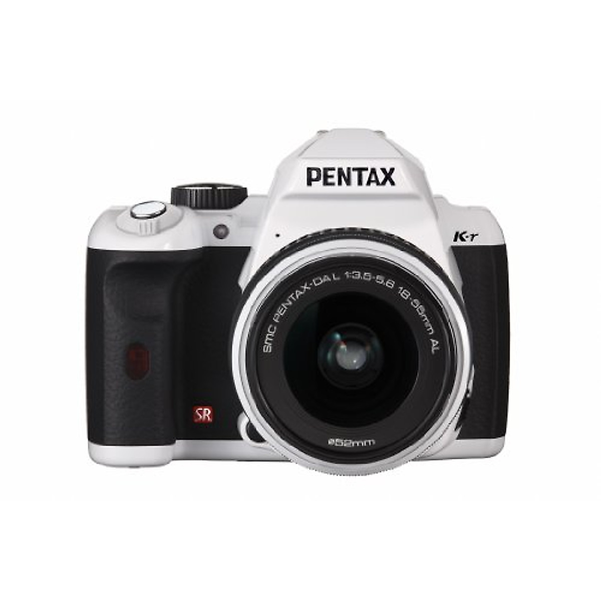 Pentax K-r 12.4 MP Digital SLR Camera with 3.0-Inch LCD and 18-55mm f/3.5-5.6 Lens (White)