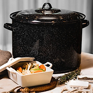 Granite Ware Stock Pot, 21-Quart