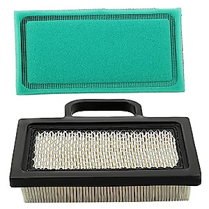 698754 273638 Air Filter for Briggs and Stratton 499486S 695667 492932 808492 808656 Intek Extended Life V-Twin 18-26 HP LA135 LA120 LA130 Lawn Mower Tractor