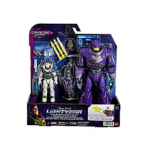 Disney And Pixar Lightyear Crystal Grade Buzz Lightyear Vs. Zurg Clash Pack