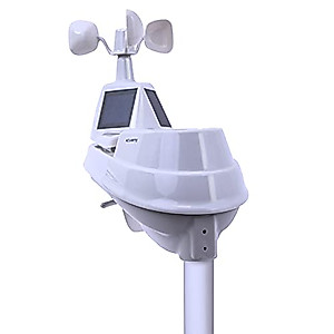 AcuRite Iris 06014 PRO+ (5-in-1) Weather Sensor with Rain Gauge, Wind Speed, Wind Direction, Temperature and Humidity