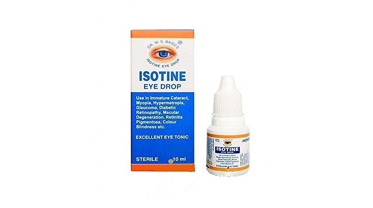 Isotine Eye Drops: Ayurvedic Care for Clear Eyes