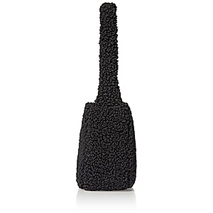 UGG womens Edalene Hobo Sherpa Shoulder bag, Black, One Size US