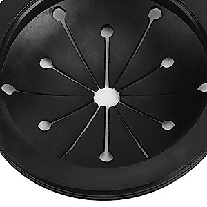 Zerodis Garbage Disposal Drain Plug Splatter Guard, ABS Material Garbage Disposal Stopper Sink Stopper Food Waste Disposer Accessory for Home
