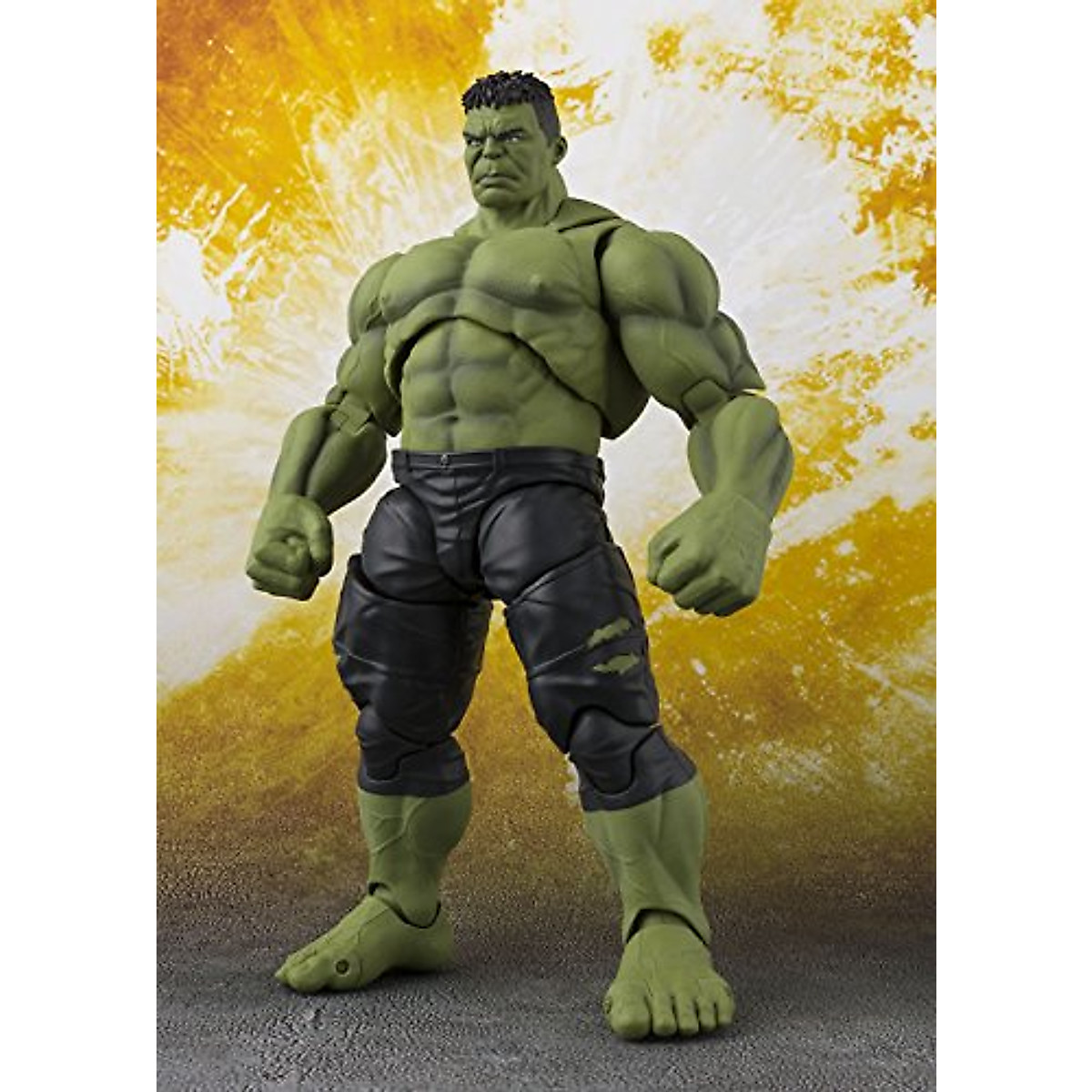 TAMASHII NATIONS S.H.Figuarts Hulk (Avengers: Infinity War) "Avengers: Infinity War" Action Figure, White