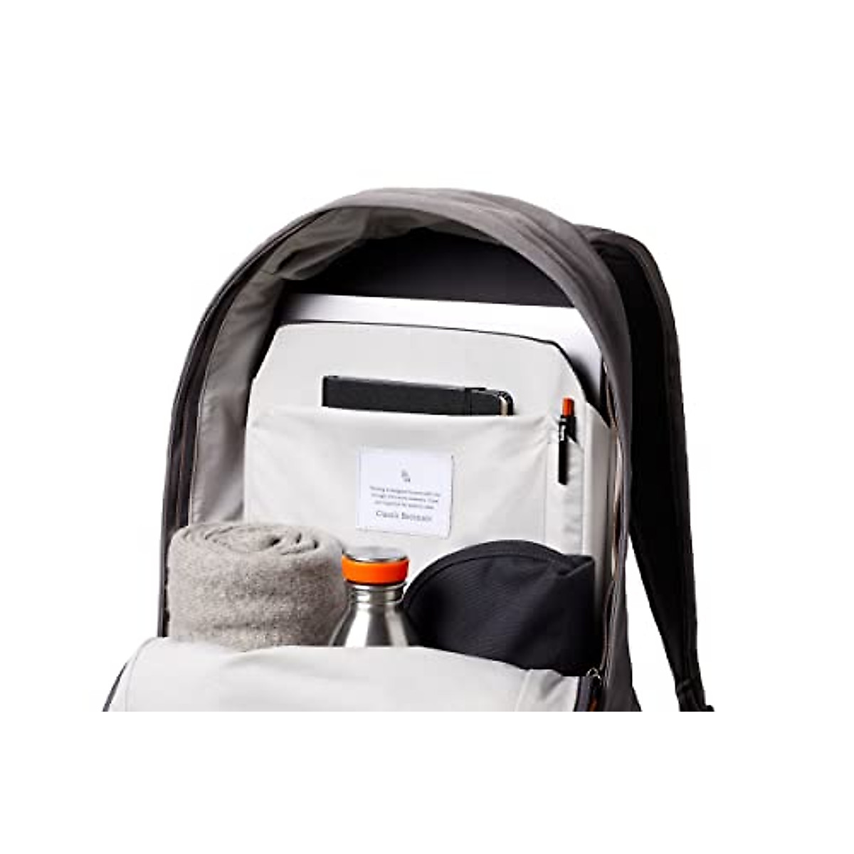 Bellroy Classic Backpack Premium (Leather Panels, Fits 15" Laptop) - Storm Grey