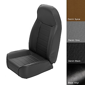 Smittybilt Standard Bucket Seat (Denim Black) - 44915