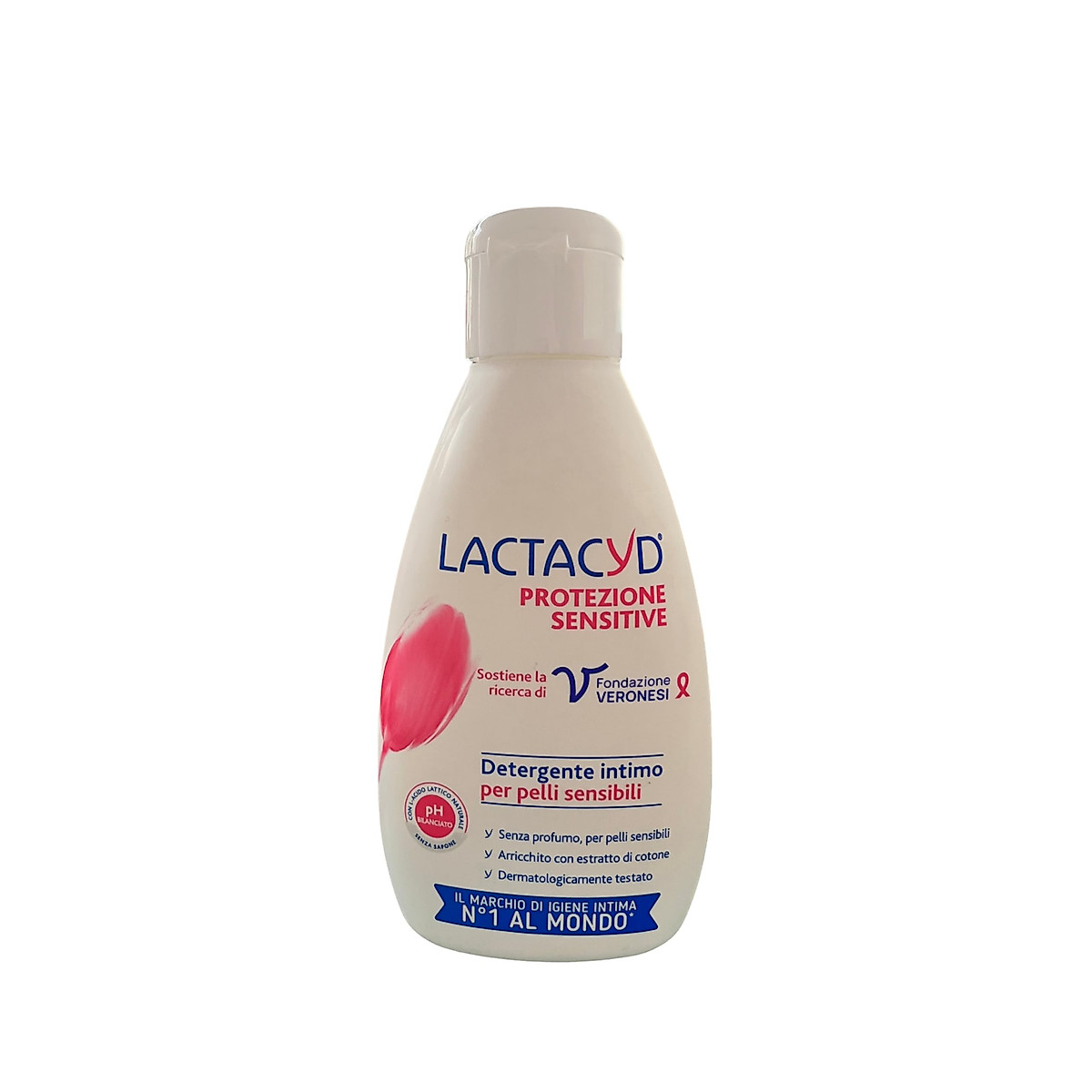 Lactacyd Intimate Wash Sensitive-Enriched with Natural Lactic Acid & Cotton Extract 200ml