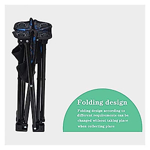 TRENTSNOOK Exquisite Camping Stool Lightweight Outdoor Fishing Chair Portable Folding Backpacker Oxford Cloth Folding Picnic Camping Stool (Color : G)