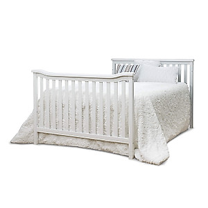 Sorelle Furniture Toddler Rails and Full-Size Bed Adult Rails, Sorelle Wood Bed Rail & Crib Conversion Kit, Converts Sorelle Furniture Crib to Toddler Bed and Full-Size Bed, # 224 - White