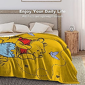 Blanket Warm Super Soft Throw Blanket Lightweight Cozy Bedding for Living Room Couch Sofa for All Season 50"x40"