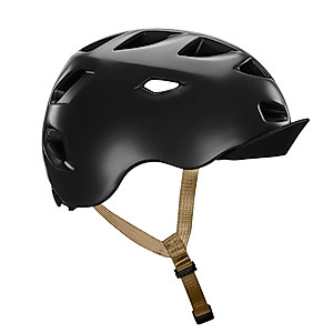 BERN - Melrose Helmet, Satin Black w/ Flip Visor, Small