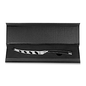 Cangshan N1 Series German Steel Forged Tomato and Cheese Knife, 5" Blade, Silver