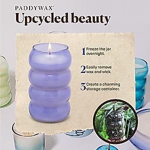 Paddywax Candles Realm Candle, 12 Ounces, Purple, Wisteria