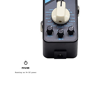 VALETON Coral Verb II Digital Reverb Guitar Effects Pedal