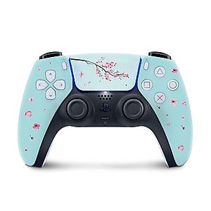 TACKY DESIGN PS5 Japanese Cherry Blossom Skin for PS5 CONTROLLER SKIN, Vinyl 3M Stickers ps5 controller cover Decal Full wrap ps5 skins