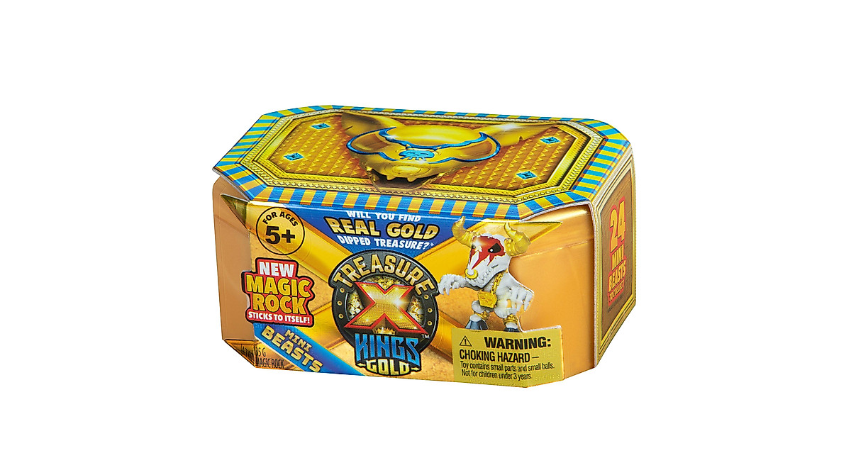 Discover Kings Gold Mini Beasts from Treasure X