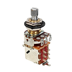 3 Bulk Pack Genuine Bourns 250K Split Shaft Push-Pull Pots for Electric Guitar