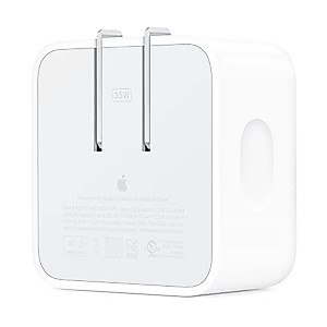 Apple 35W Dual USB-C Port Compact Power Adapter