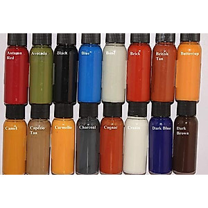 Leather Repair, Refinish, Restore Kit/Leather Max Touch-up for Leather & Vinyl Refinishing (Black)