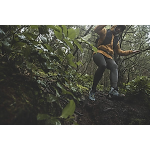 Salomon Cross MID Gore-TEX Hiking Boots for Women, Lead/Stormy Weather/Charlock, 9.5