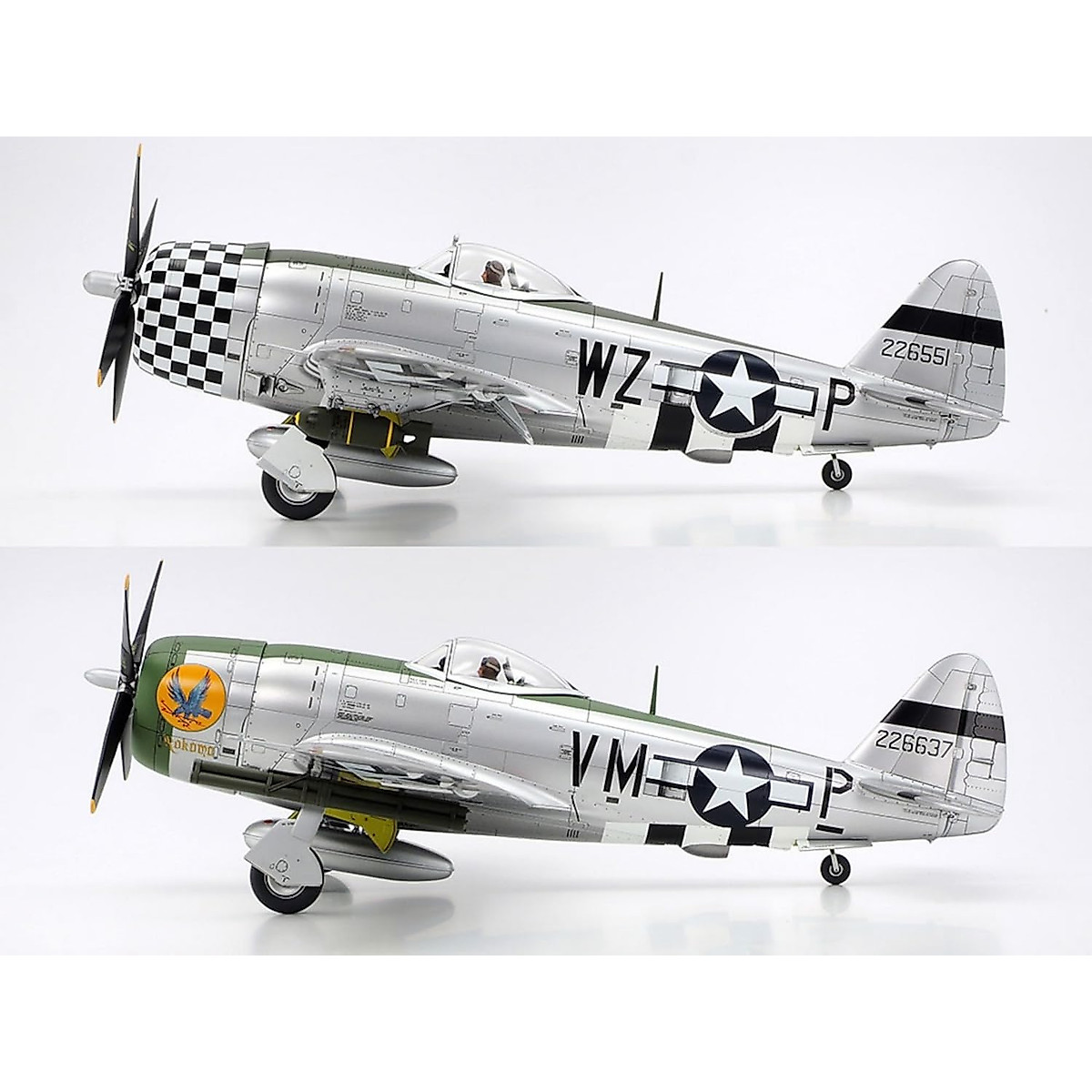 Tamiya 61090 1/48 P-47D Thunderbolt Bubbletop Plastic Model Airplane Kit
