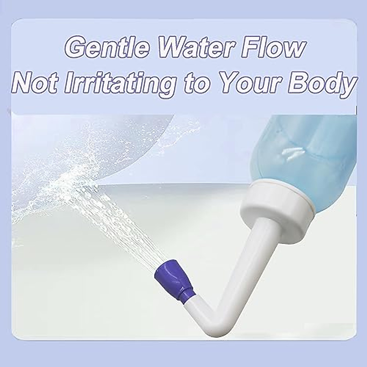 Portable Handheld Personal Hygiene Refresher Toilet Butt Cleaner Travel Bidet Spray Bottle for Home 450ml