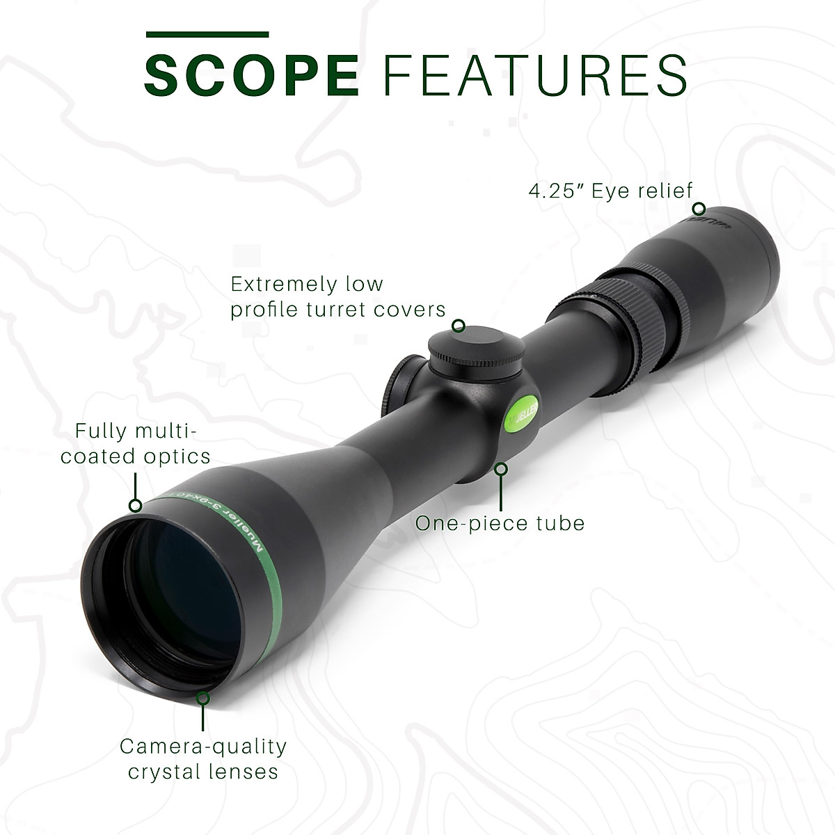 Mueller 3-9×40 Hybrid Scope