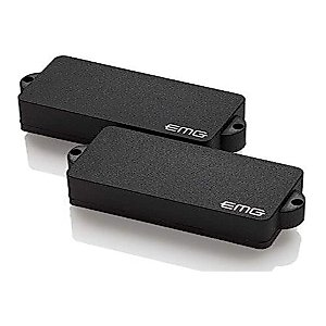 EMG P-HZ Passive Electric Bass Guitar Pickup, Black