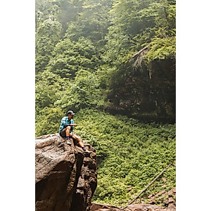 VISION SIX Impression, Parks Edition, Running and Cycling Socks (Zion, X-Large)