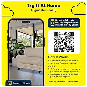 Serta Copenhagen 73" Rolled Arm Sofa, Easy Care Polyester, Soft Pillow Back, Pocket Coil Seat Cushions, Removable Covers, Loveseat or Couch for Small Spaces, Living Rooms or Bedrooms, Buttercream