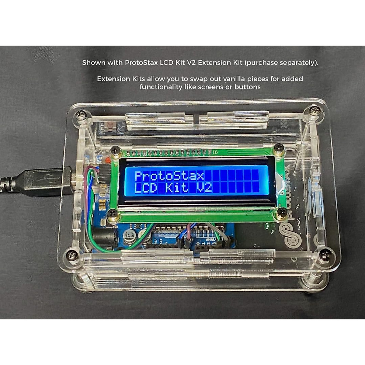 ProtoStax Enclosure for Arduino - Stackable, Modular, Extensible Enclosures