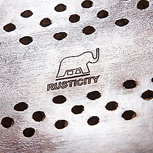 Rusticity® Wood Tea Box Organizer | Tea Sampler Gift Set Box, Tea Assortment Box | Tea Caddy for Tea Bags Organizer, Kitchen Storage Box with 9 Compartments | Handmade Storage Box| (9x6 in)