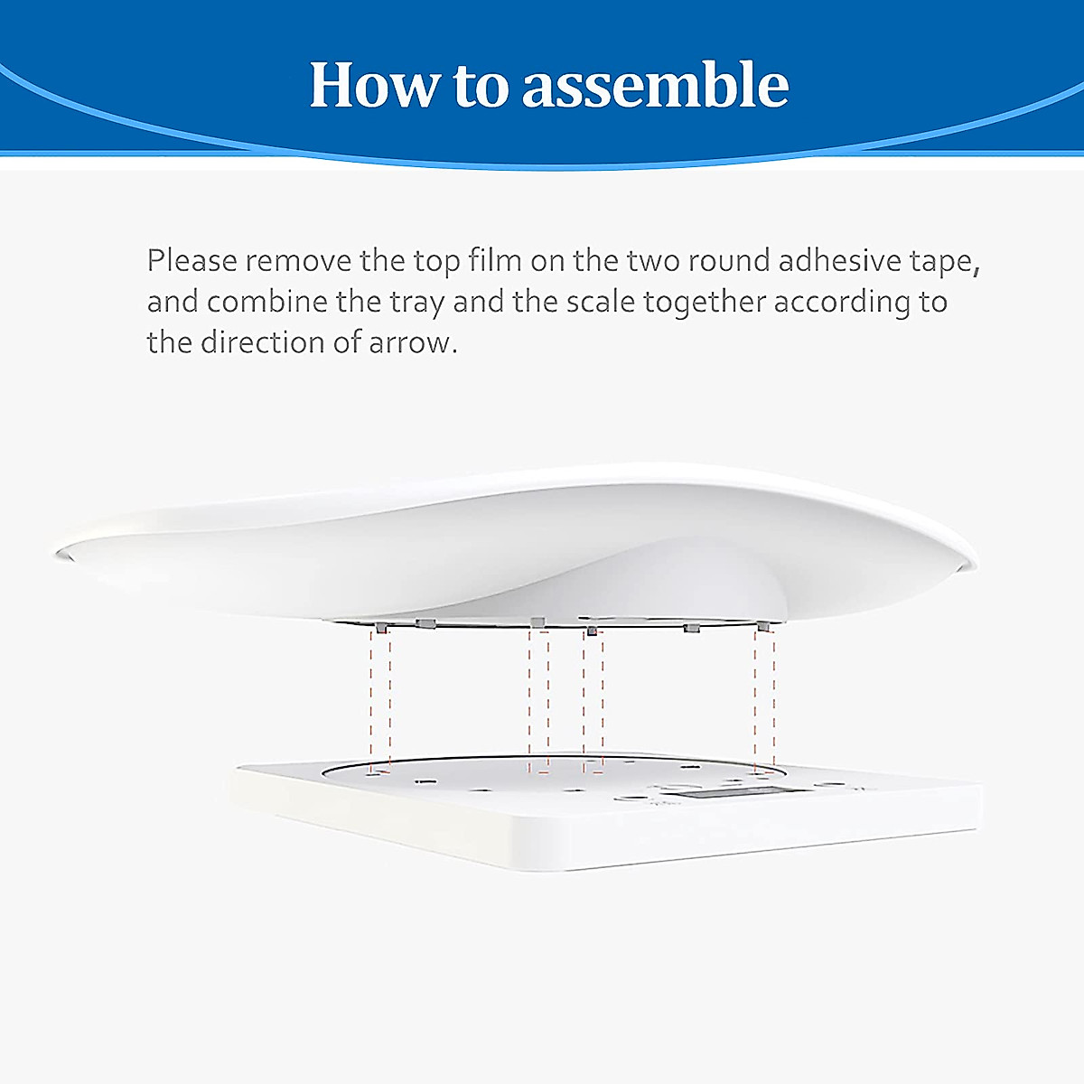 Pet Digital Scale Kitchen Weight Scale, Puppies and Kitten Scale Measures Small Animals with 22 lb/10 kg, Multi-Function Portable Electronic Scale Digital Weight