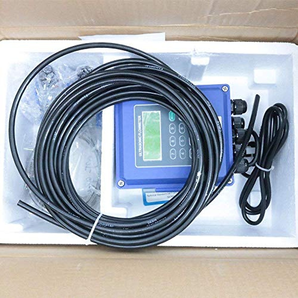 HFBTE TUF-2000B DN25~6000mm Ultrasonic Flow Meter Flowmeter with TS-2 TM-1 TL-1 3 Size Transducer