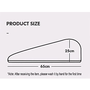 Afahok Microfiber Hair Towel Wrap for Women 10 Inch X 26 Inch Super Absorbent Quick Dry Hair Turban for Drying Hair Wrap Towels for Curly Hair Women Anti Frizz(Purple)