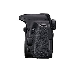 800D (Rebel T7i) DSLR Camera Body Only Bundle + Microfiber Cloth (Renewed)