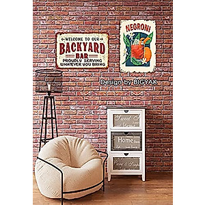 BIGYAK My Sewing Space is My Happy Place Retro Look 8X12 Inch Iron Decoration Crafts Sign for Home Kitchen Bathroom Farm Garden Garage Inspirational Quotes Wall Decor