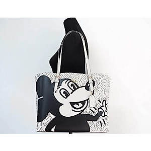 Coach Disney Mickey Mouse X Keith Haring Mollie Tote (Gold/Chalk Multi)