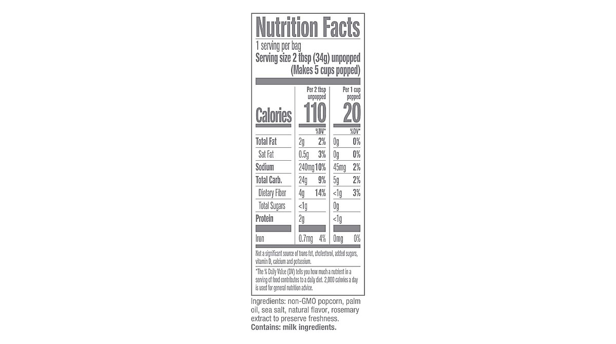 Jolly Time Healthy Pop: Low-Fat Microwave Popcorn