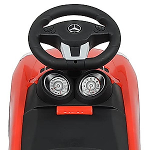 Best Ride On Cars Mercedes Benz Push Car, Red