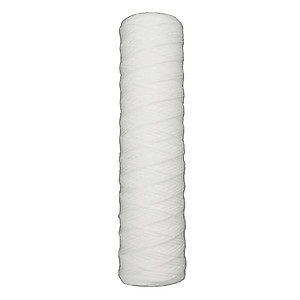IPW Industries Inc. 30 Micron String Wound Water Filter for Universal Whole House Replacement Cartridge Sediment Filters for Well Water 10" x 2.5" - 6 Pack