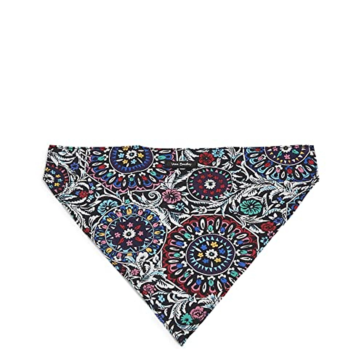 Vera Bradley Women's Cotton Pet Bandana, Stained Glass Medallion - Recycled Cotton, One Size