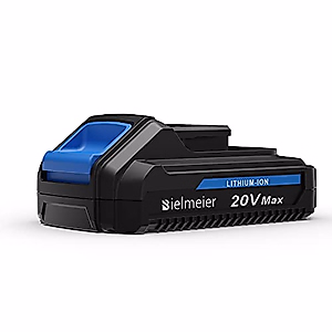 Bielmeier 20V Max 2.0Ah Lithium ion Battery Pack 2000mAh, BBP-2000, Only Fit 20V Power Tools